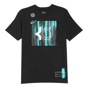 Nike Dri-fit Kd Logo Kevin Durant Printed Tee - Black
