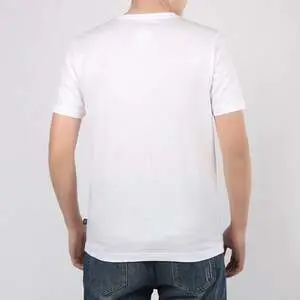 PUMA Logo Printing Sports Pullover Round Neck Short Sleeve - White