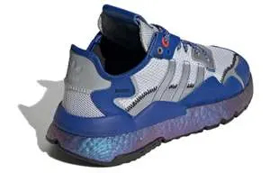Adidas Nite Jogger "silver Metallic Royal Blue
