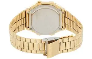 Casio Digital Cube Watch Tone Stainless Steel