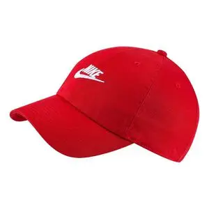 Nike Heritage86 Futura Washed Adjustable Back Hat - Red