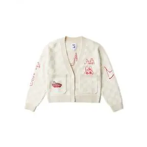 VANS The Monsters Labubu Knit Cardigan
