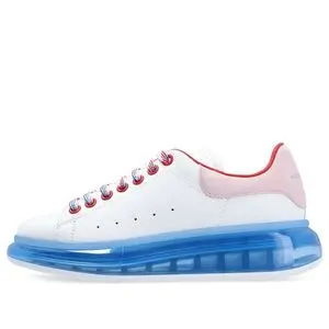 Alexander McQueen Alexander McQueen Oversized Sneaker White/pink/blue