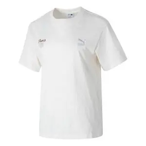 PUMA Classic Cotton T-shirt - Beige