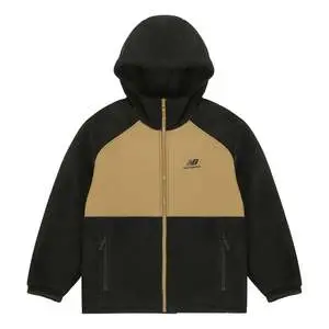 NEW BALANCE Hooded Casual Jacket - Black