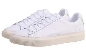 PUMA Basket Stitched Low Top Sneakers