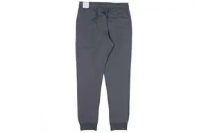 Nike Logo Fleece Casual Sports Pants/trousers/joggers Gray - Grey