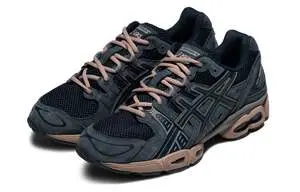 Asics Gel-nimbus "french Blue Tarmac" Sneakers - Blue/brown