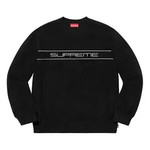 Supreme Polartec Crewneck - Black