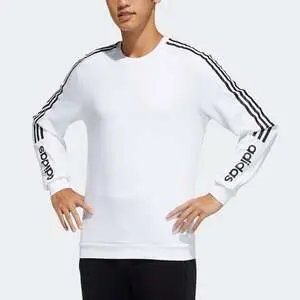 Adidas Neo Long Sleeve Pullover With Sleeve Logo Detail