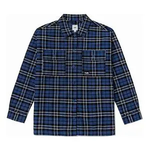 VANS Long Sleeve Plaid Shirt With Logo Detail