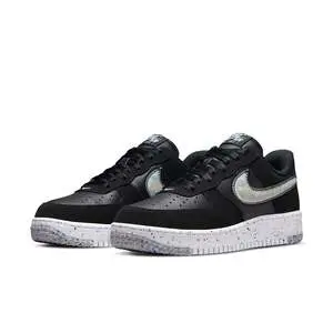 Nike Force 1 Low Crater Sneakers - Black/white