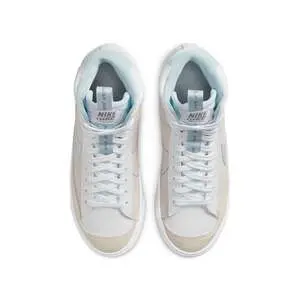 Nike Blazer Mid '77 Se High Top Sneakers - White/blue