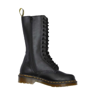 Dr. Martens 1914 Vonda Embroidered Leather Mid Calf Boots