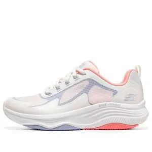 Sketchers Skechers D'lux Fitness Athletic Sneakers White/orange/blue