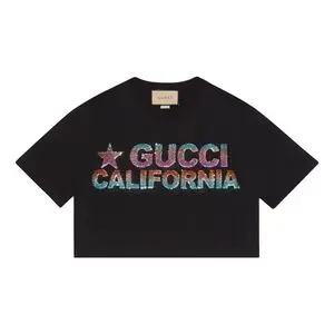 Gucci Jersey T-shirt With Sequin Embellishment