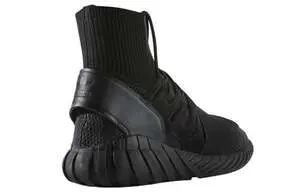Adidas Tubular Doom Primeknit High Top Sneakers - Black