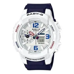 Casio Baby-g Analog-digital Watch - Whiteblue