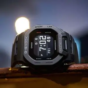 Casio G-shock Digital Watch With Bluetooth And Water Resistance - Black
