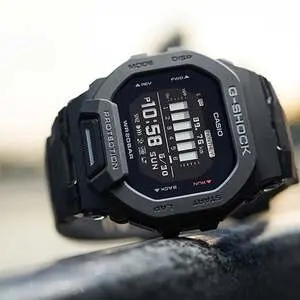 Casio G-shock Digital Watch With Bluetooth And Water Resistance - Black