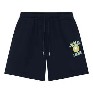 Mitchell & Ness X Nba Los Angeles Lakers Small Logo Shorts - Black