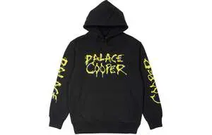 PALACE X Alice Cooper Alphabet Logo Hoodie - Black