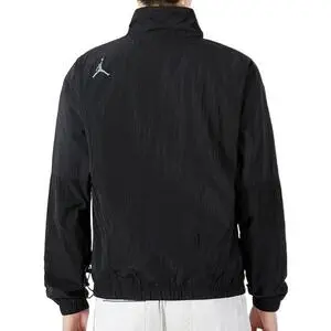 JORDAN Ss22 Solid Color Zipper Stand Collar Sports Jacket