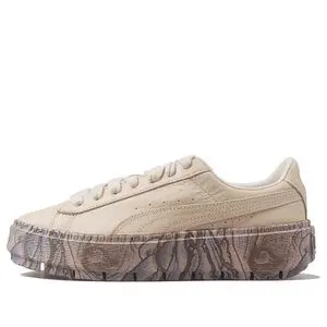 PUMA Platform Trace Mimicry Sneakers - White