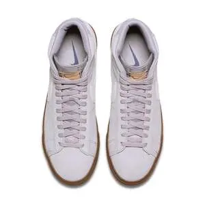 Nike Blazer Mid High Top Sneakers - Grey/white