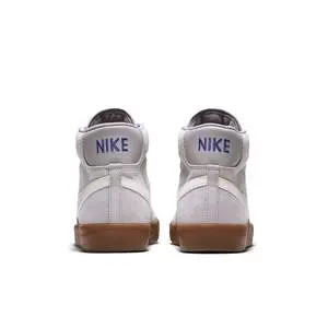 Nike Blazer Mid High Top Sneakers - Grey/white