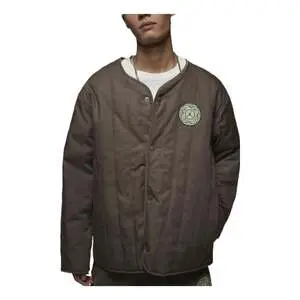 JORDAN Chinese New Year Rabbit Quilted Jacket - Brown