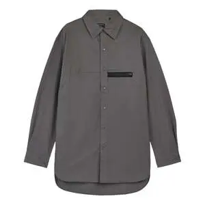Adidas Y-3 Ut Twill Overshirt - Granite