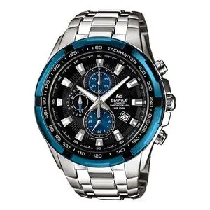 Casio Edifice Stainless Steel Chronograph Watch - Silver