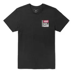 VANS Grid Alphabet Printing Short Sleeve Couple Style
