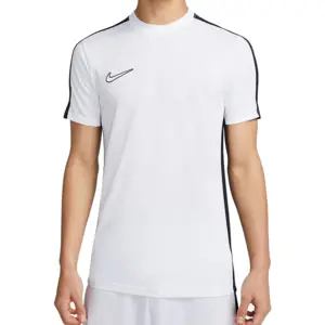 Nike Dri-fit Academy Short-sleeve Soccer Top 'white Black - White/black