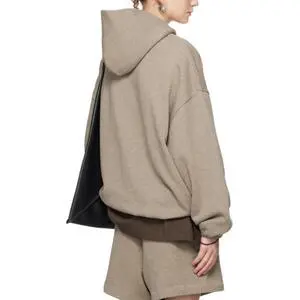 Fear Of God Hoodie - Heather Grey