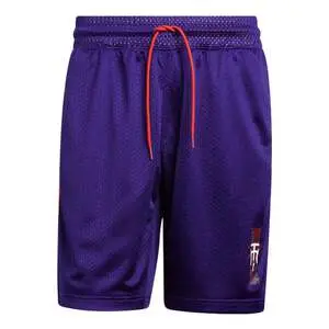 Adidas Stripe Printing Lacing Sports Shorts