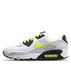 Nike Max 90 "reflective Logo" Sneakers - White/green/black