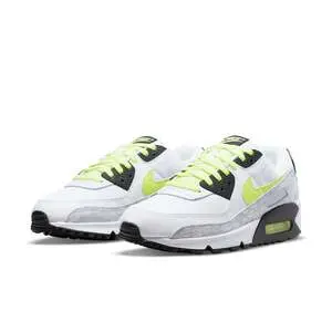 Nike Max 90 "reflective Logo" Sneakers - White/green/black
