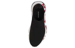 Balenciaga Speed Trainer Midsole Graffiti - Black/red/white