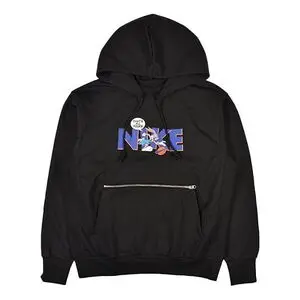 Nike X Space Jam "tune Squad" Crossover Hoodie - Black