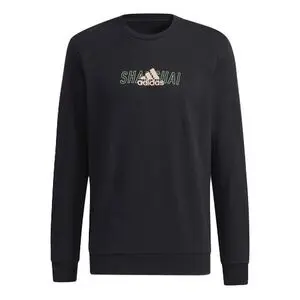 Adidas Shanghai Graphic Pullover - Black