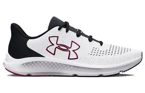 Under Armour Charged Pursuit 3 Athletic Sneakers - White/black