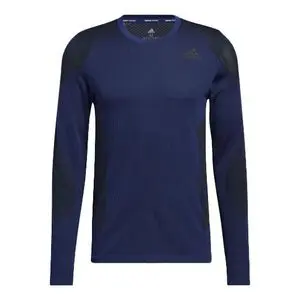 Adidas Long Sleeve Crewneck T-shirt - Blue