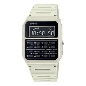 Casio Digital Calculator Watch - White