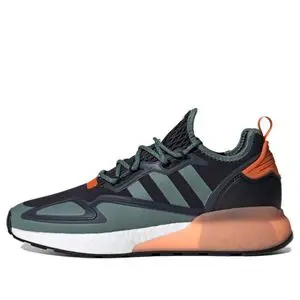 Adidas Zx 2k Boost Sneakers - Black/green