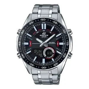 Casio Edifice Analog-digital Watch With 10 Year Battery - Black