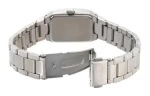 Casio Quartz Analog Watch With Stainless Steel Bracelet - Silver