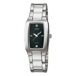 Casio Quartz Analog Watch With Stainless Steel Bracelet - Silver