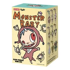 POP MART Monster Baby Plush Pendant Blind Box - Multi-color